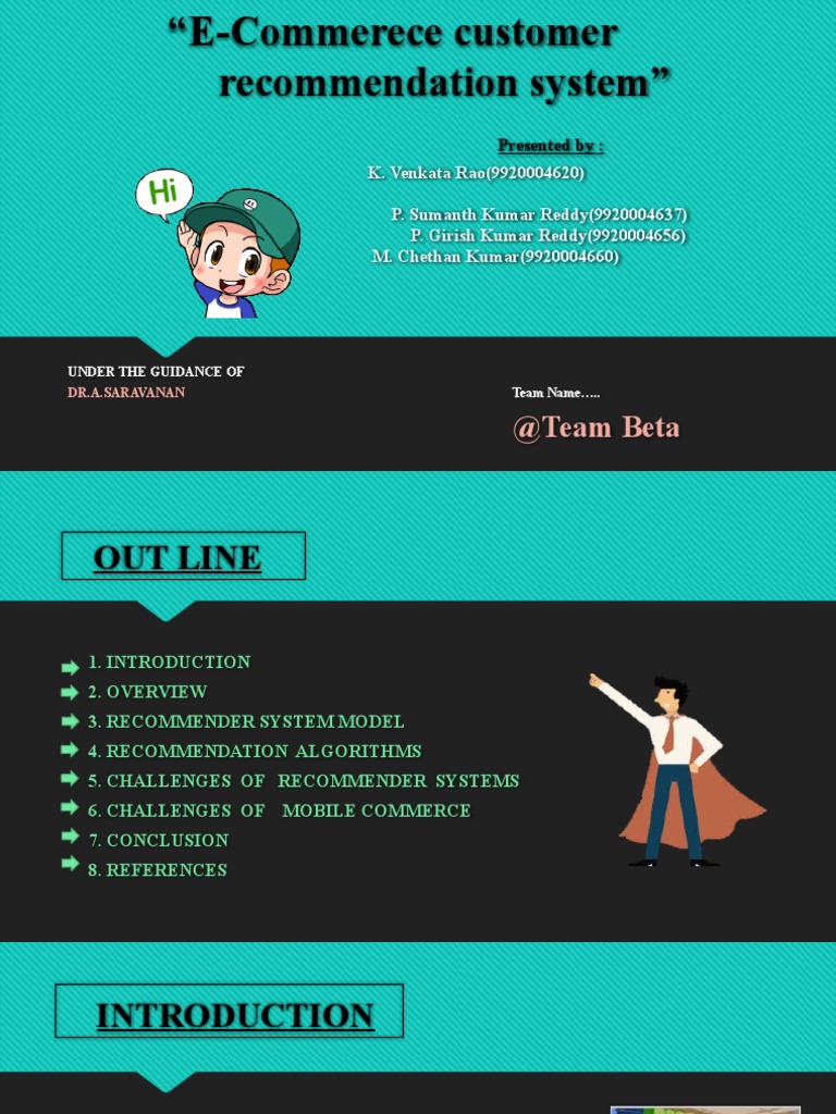 E-Commerce Recommendation Systems Guide | PDF | Computing | Information ...