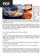Ways of Cooking Crossword | PDF