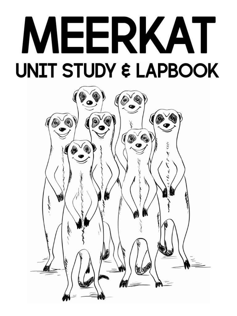 Meerkat Unit Study Lapbook | PDF | Meerkat