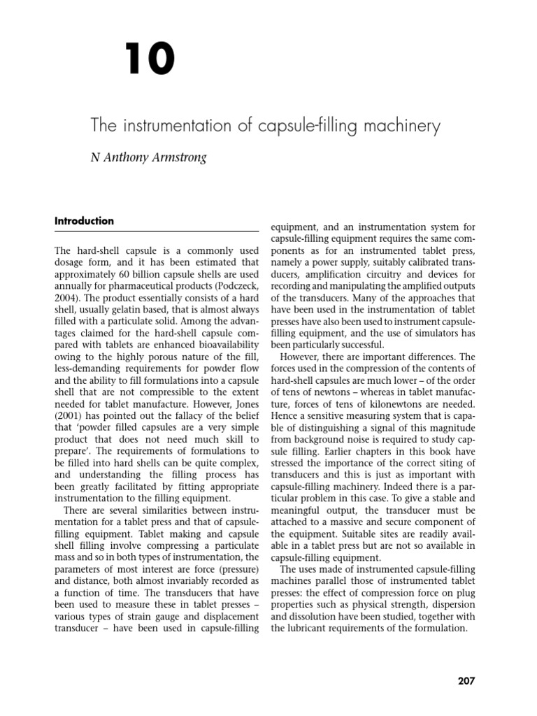 Tablet and Capsule Sample | PDF | Tablet (Pharmacy) | Force