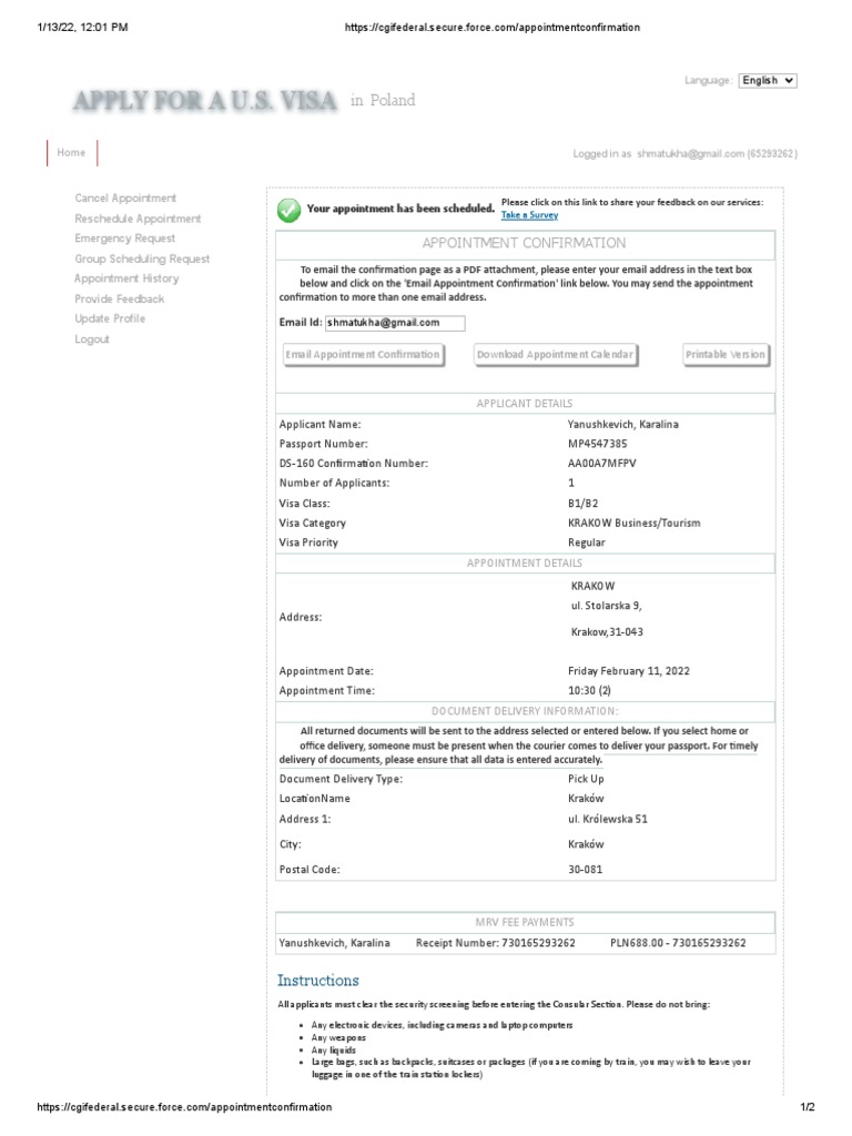 Apply For A U.S. Visa | PDF | Travel Visa | Consul (Representative)