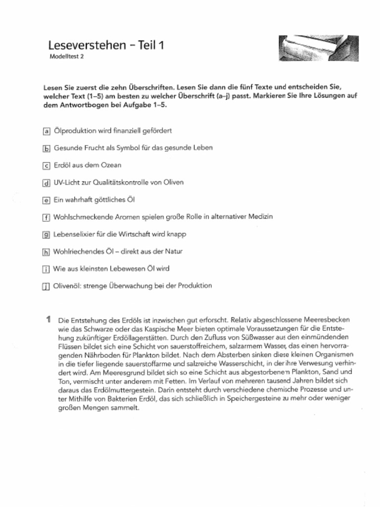 B2 - Modelltest 2 | PDF