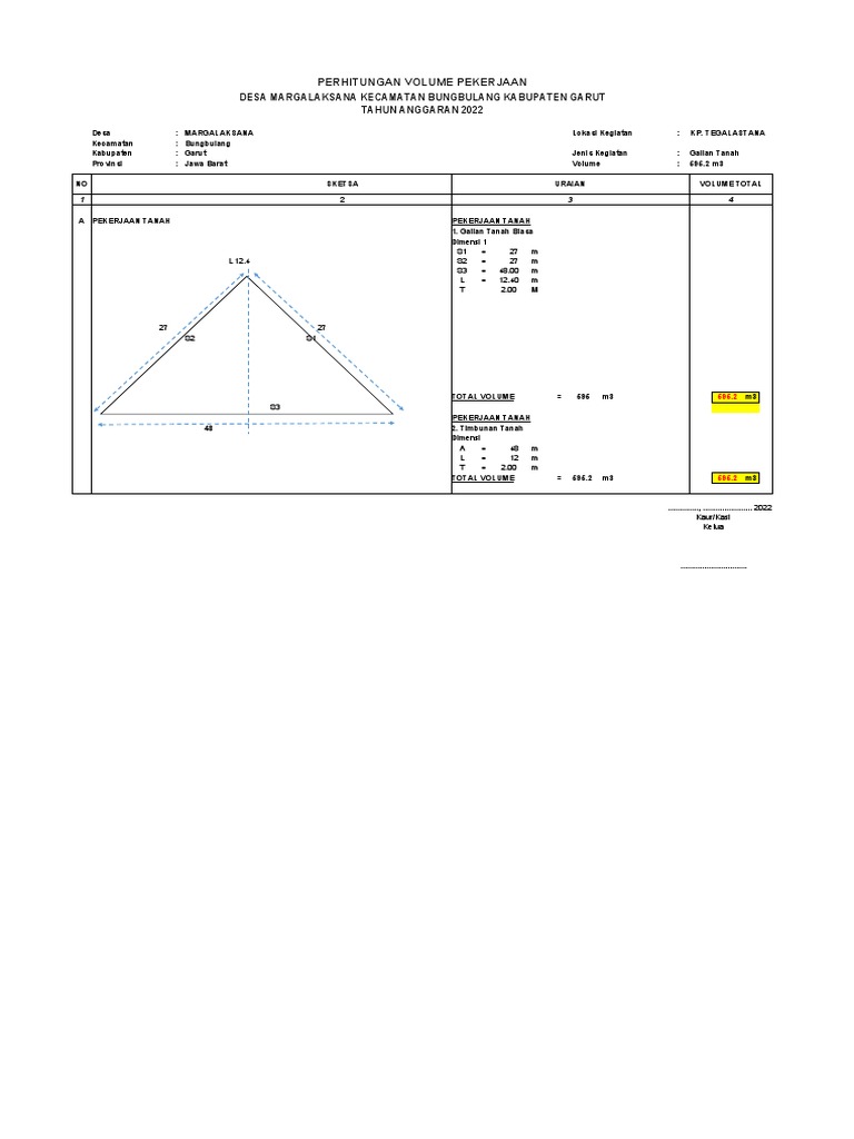 Cut and Fill RTP | PDF