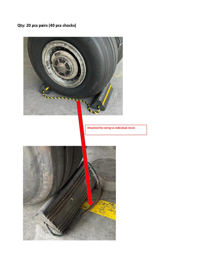 Aircraft Chock - Individual String | PDF