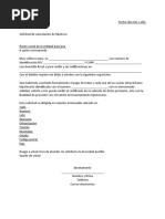 Ejemplo de Carta Con Aviso de Anexos | PDF
