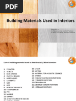Interior Design Material Survey Report | PDF | Plywood | Civil Engineering
