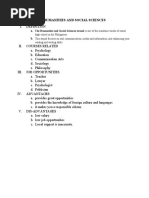 What Is Humss | PDF | Thought | Social Sciences