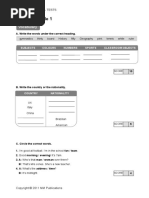 To The Top Plus - 2 - Test 1 | PDF