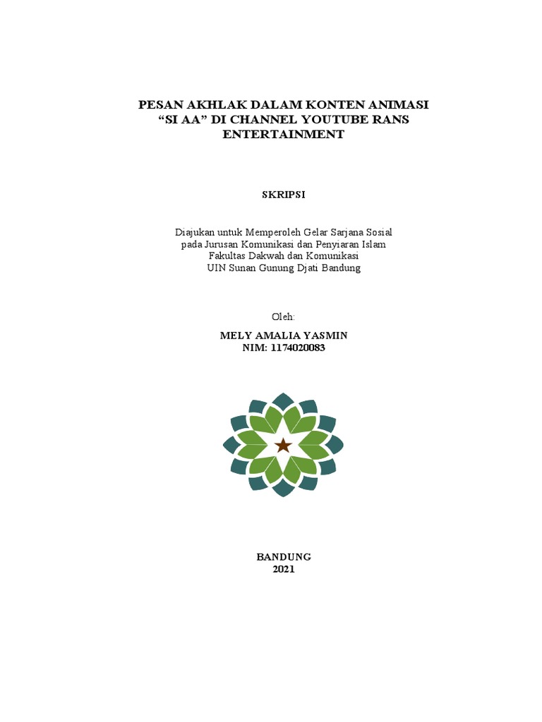 Skripsi Mely Amalia Yasmin (Asli) - 1-Dikonversi | PDF