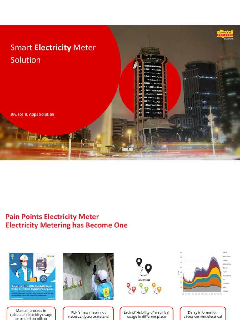 Smart Electricity Meter Solution: Div. Iot & Apps Solution | PDF ...