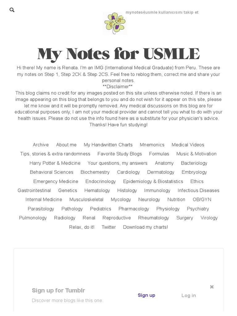 My Notes For USMLE | PDF | Crohn's Disease | Ulcerative Colitis