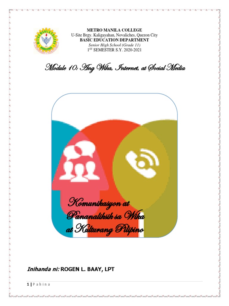 Kompan Module 10 | PDF