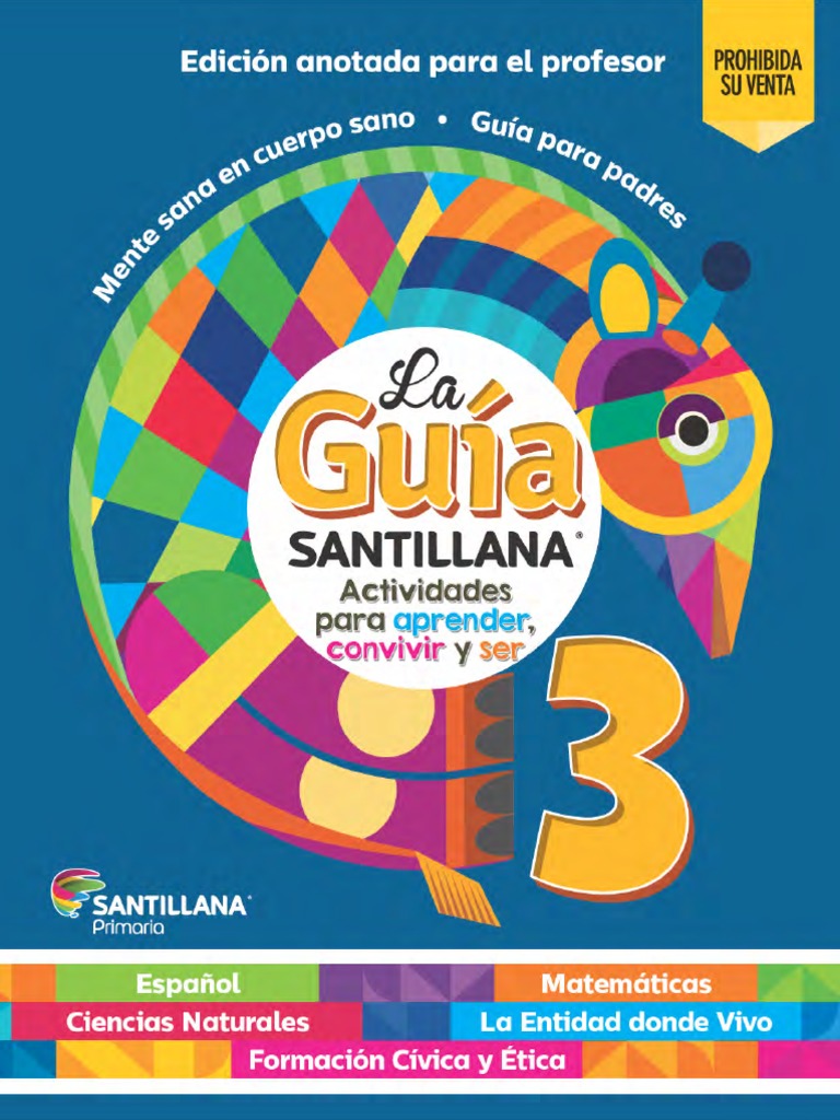 Guía Santillana 3 Profesor Completa | PDF