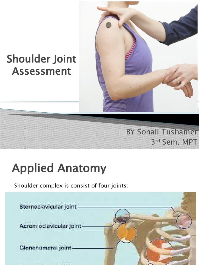 Shoulder Joint Assessment | PDF | Shoulder | Anatomical Terms Of Motion