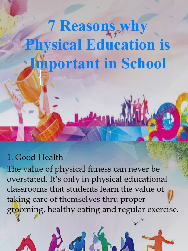 7 Reasons Why Physical Education Is Important in | PDF | Physical ...