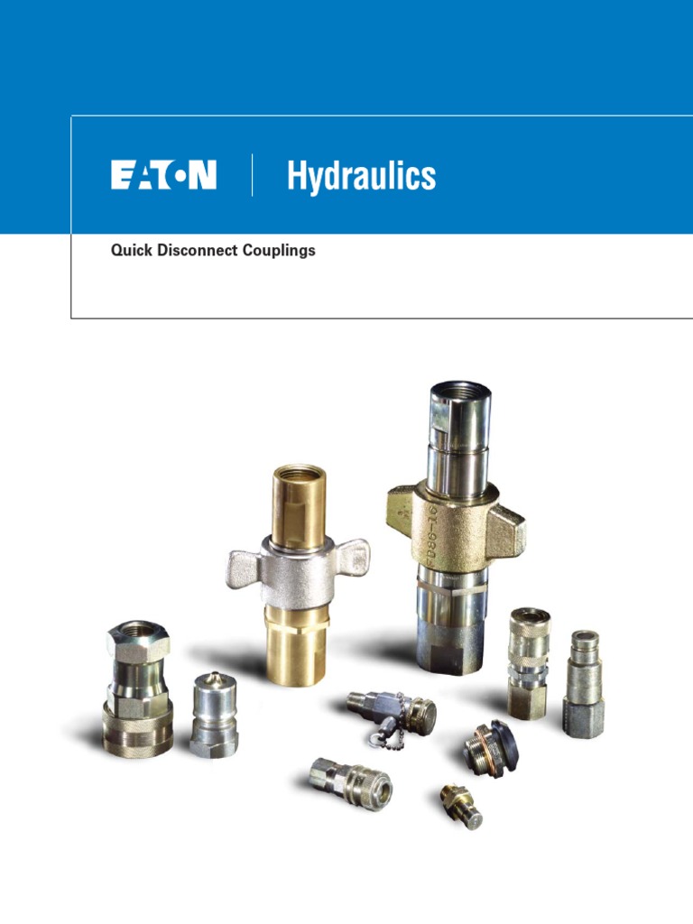 Eaton Quick Disconnect Couplings | PDF | Valve | Stainless Steel