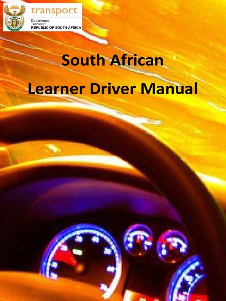 K53-SA Rules of The Road Manual | PDF | Driver's License | Driving