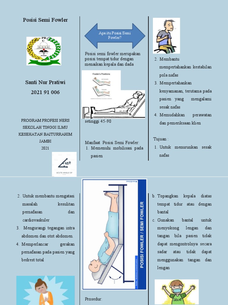LIFLET Posisi Semi Fowler | PDF