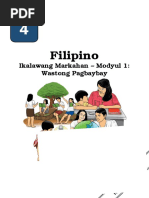 Filipino Module 1 Grade 1 | PDF