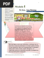 Filipino Module 1 Grade 1 | PDF