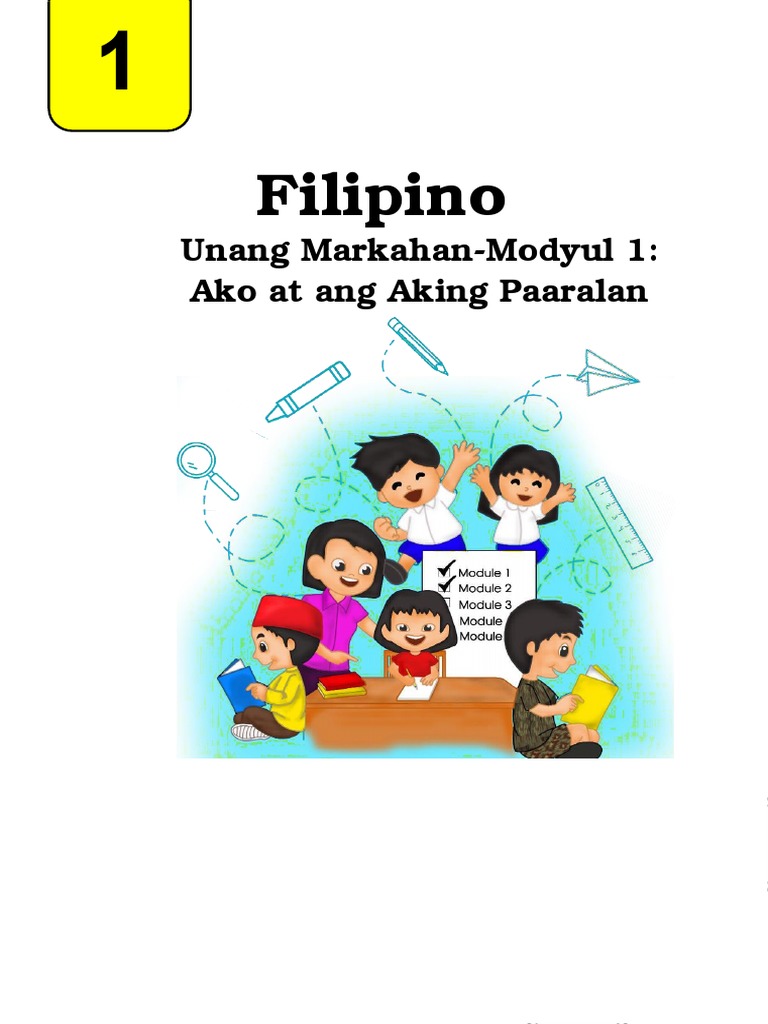 Filipino Module 1 Grade 1 | PDF