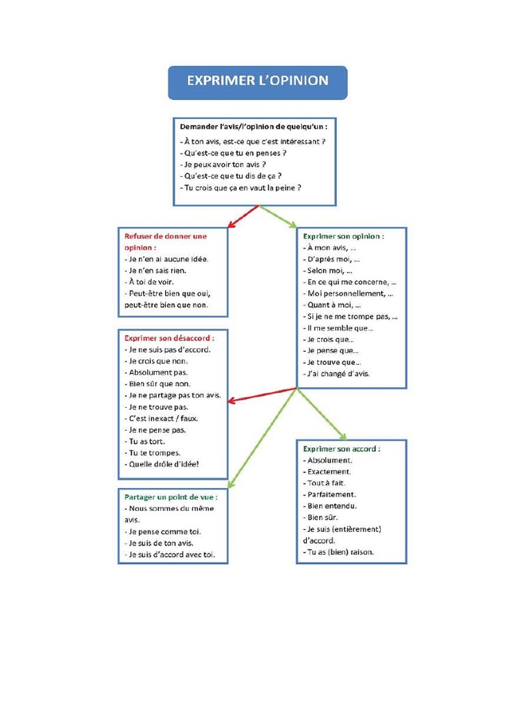 Exprimer Son Point de Vue | PDF Exprimer Son Point de Vue | PDF