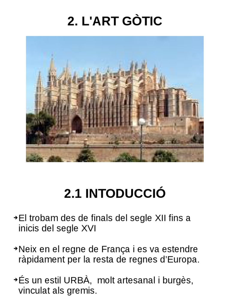 Tema - 4 Art Gòtic | PDF