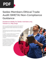 Sedex Audit Checklist | PDF | Overtime | Regulatory Compliance