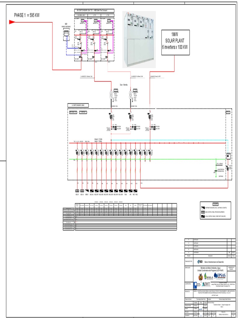 Single LIne TS 1 TS2 TS3 | PDF | Electric Power | Electrical Components