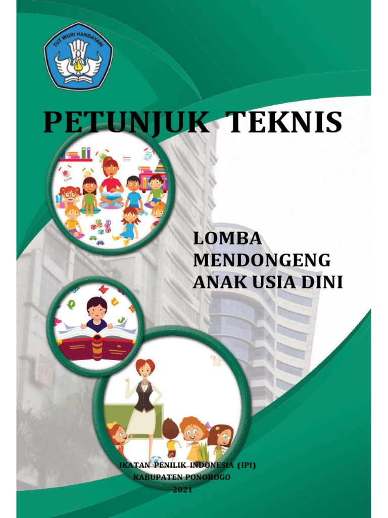 Juknis Lomba Mendongeng PAUD 2021 | PDF