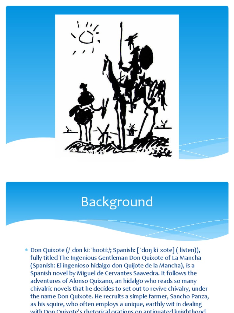 Don Quixote | PDF | Don Quixote