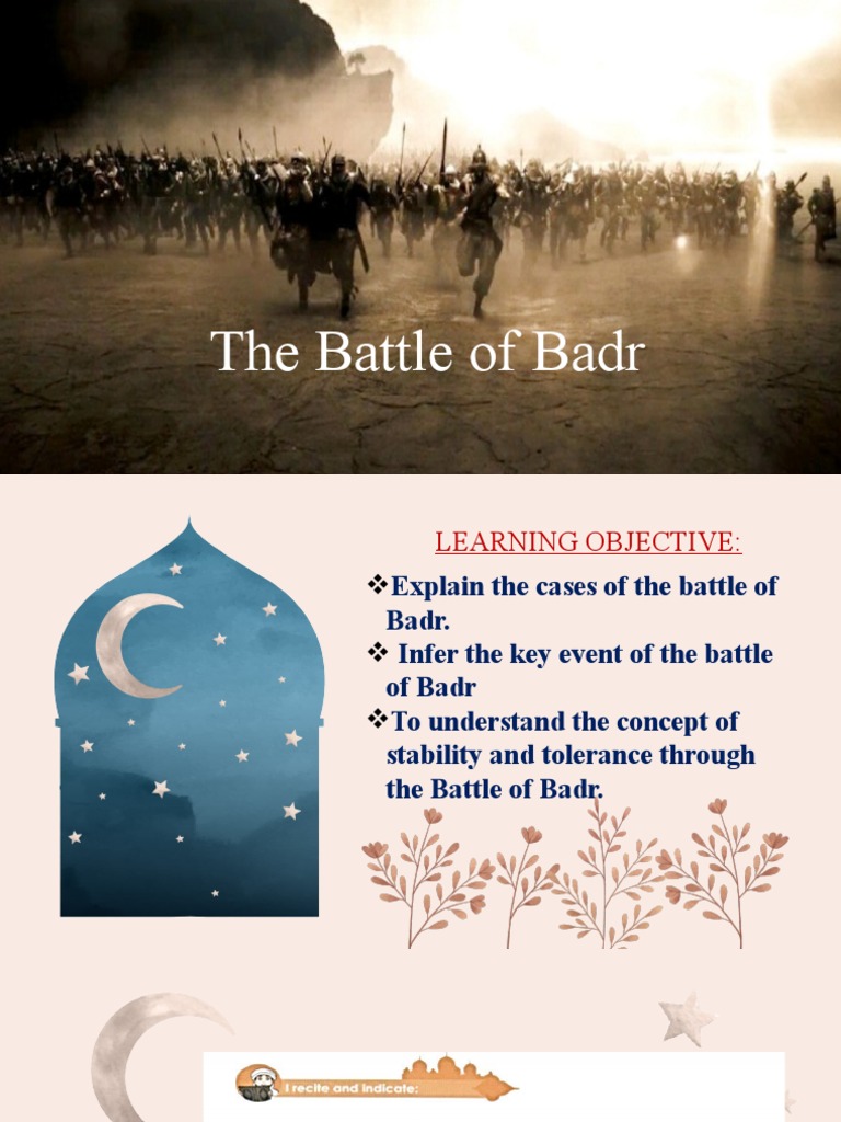 Battle of Badr: Key Events & Outcomes | PDF | Abrahamic Religions ...