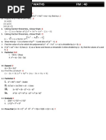 Gr9 Maths Factorisation MEMO | PDF | Mathematics | Arithmetic