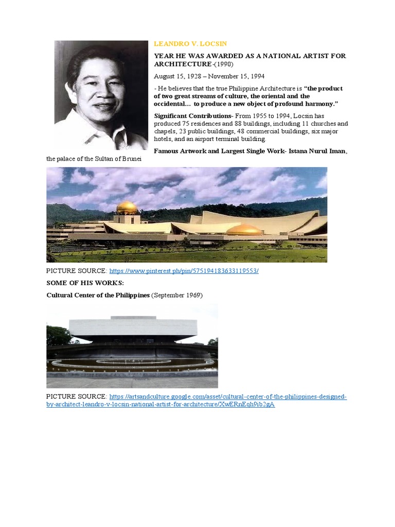 Leandro V. Locsin | PDF