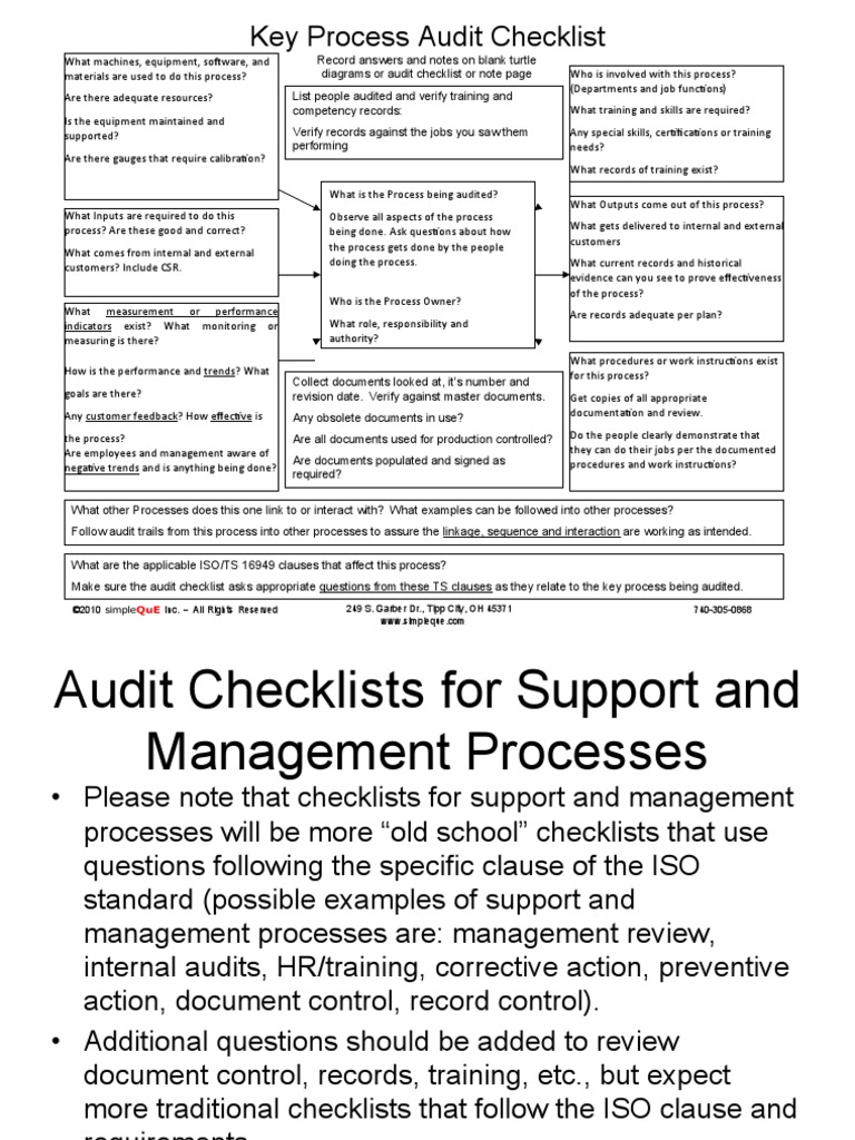 Iatf Process Audit Check Sheet Format | PDF | Audit | Internal Audit