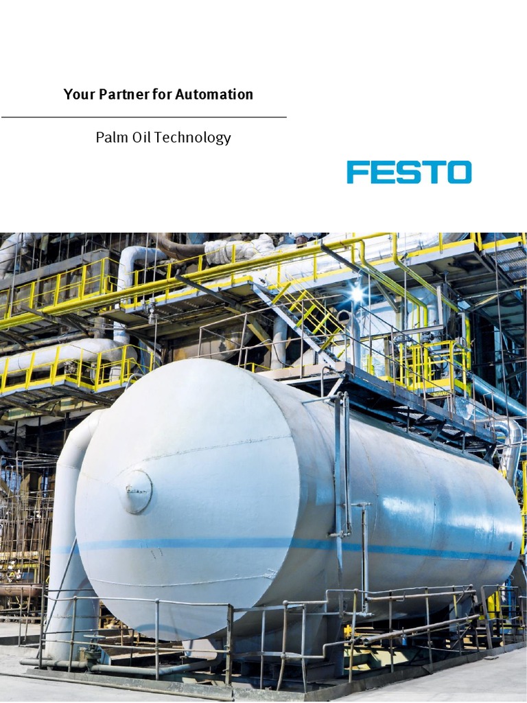 Festo Automation for Palm Oil Processing | PDF | Valve | Steam