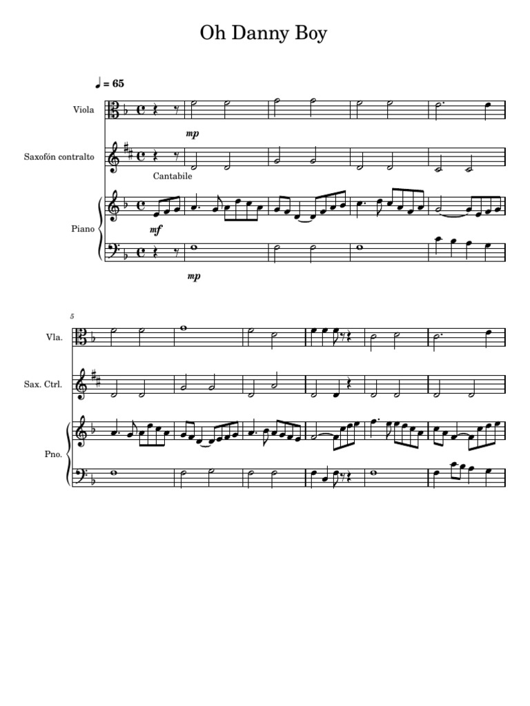 Oh Danny Boy | PDF