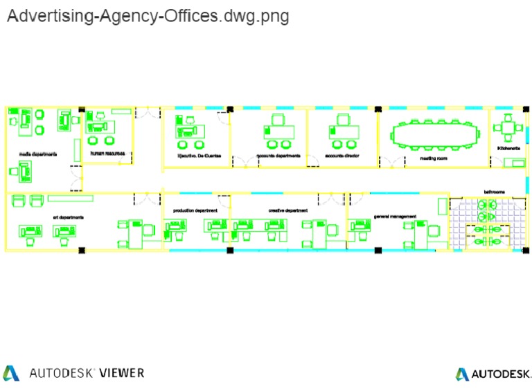 Advertising Agency Offices - DWG | PDF