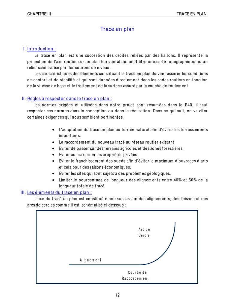3-Trace en Plan | PDF | Courbe | Tangente (géométrie)