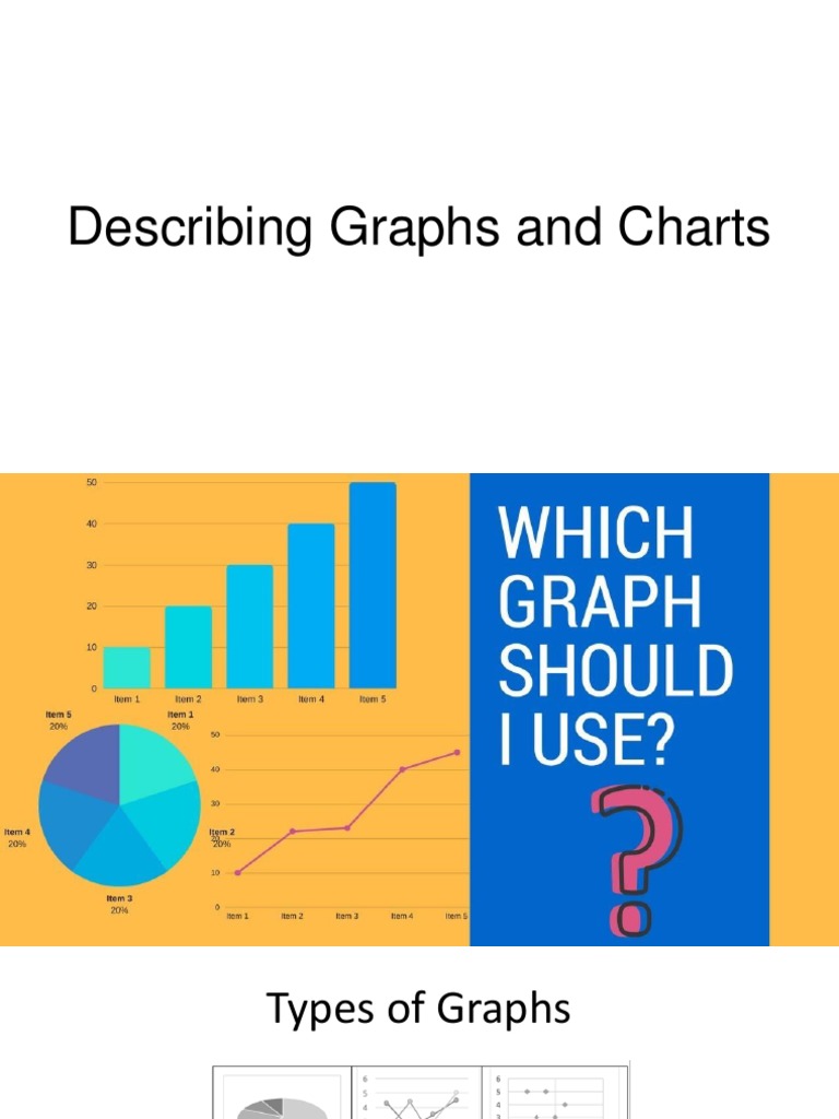 Describing Graphs and Charts | PDF | Pie Chart | Verb