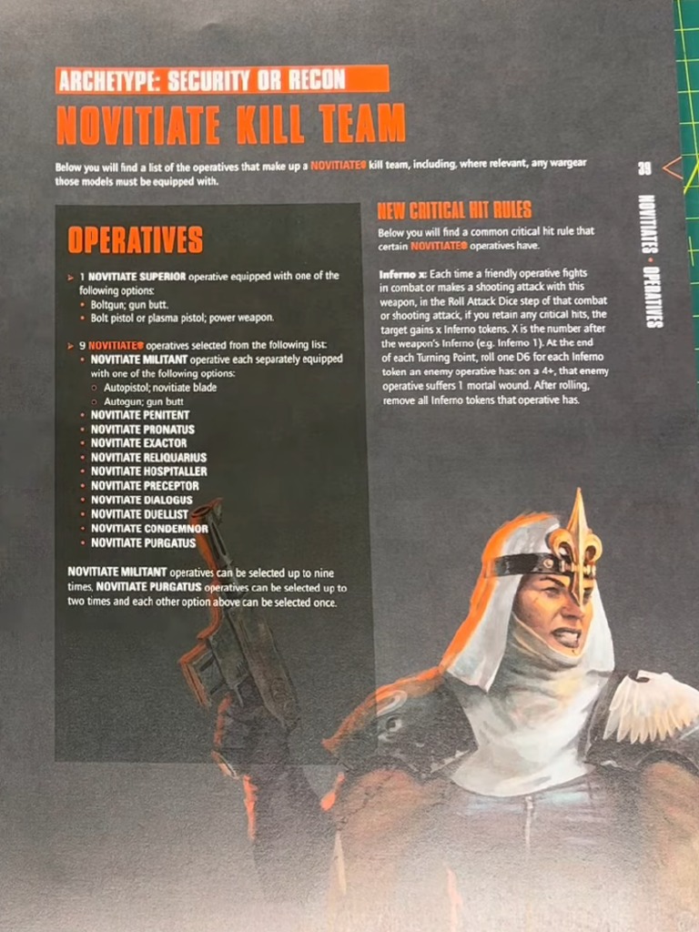 Kill Team Chalnah - Novitiate | PDF