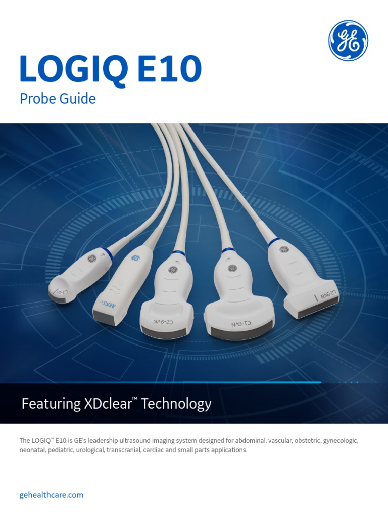 Logiq E10: Probe Guide | PDF | Medical Specialties | Health Sciences