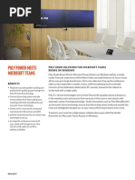 Poly E60 Datasheet | PDF | Camera | Video