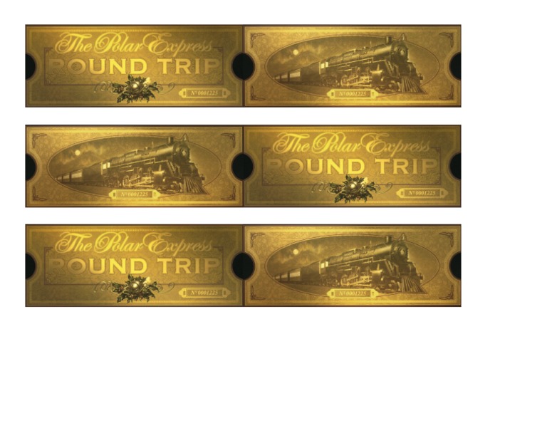 Polar Express Tickets | PDF