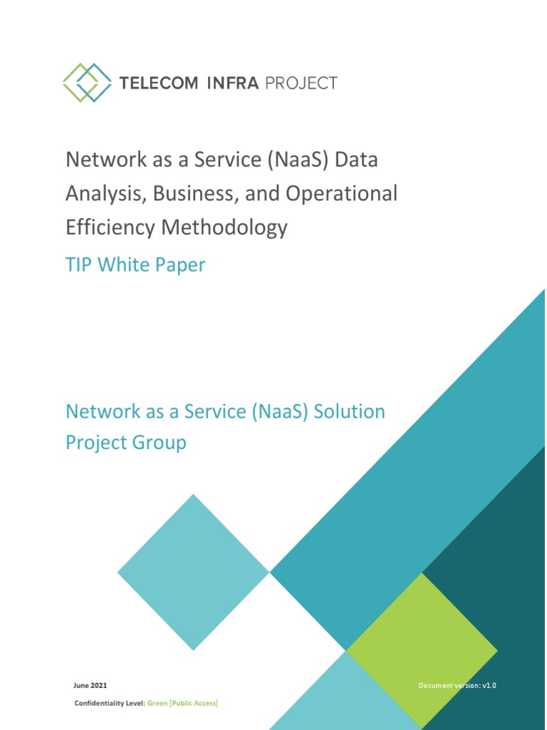 Network As A Service (Naas) Data Analysis, Business, and Operational ...