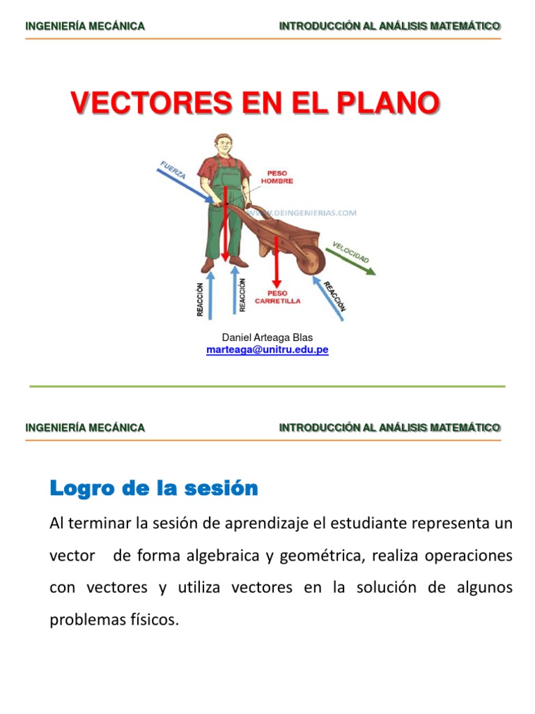 Vectores en Mecánica y Ejemplos Prácticos | PDF | Vector Euclidiano ...