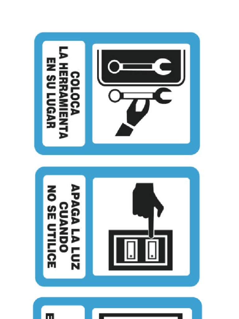 Letreros Azules Varios | PDF