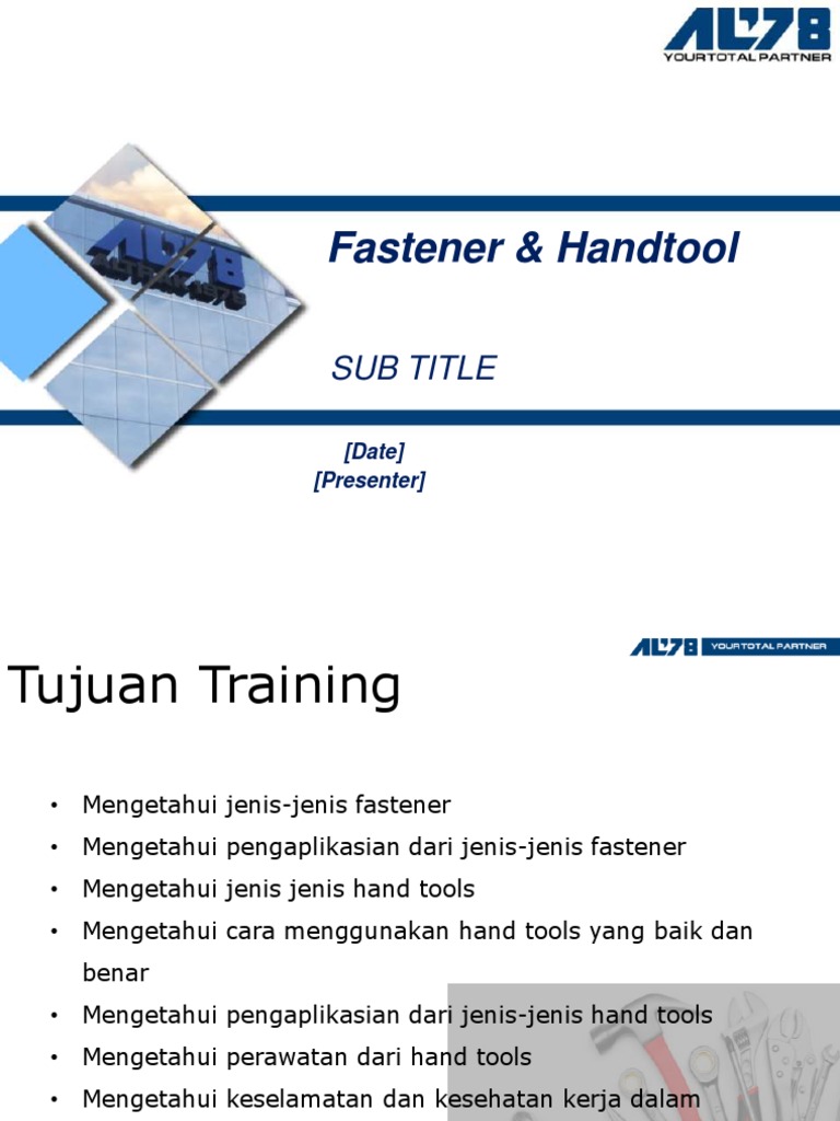 Fastener & Handtools | PDF