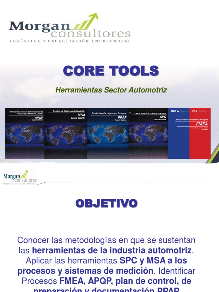 Core Tools Apqp Ppap Amef | PDF | Calidad (comercial) | Planificación
