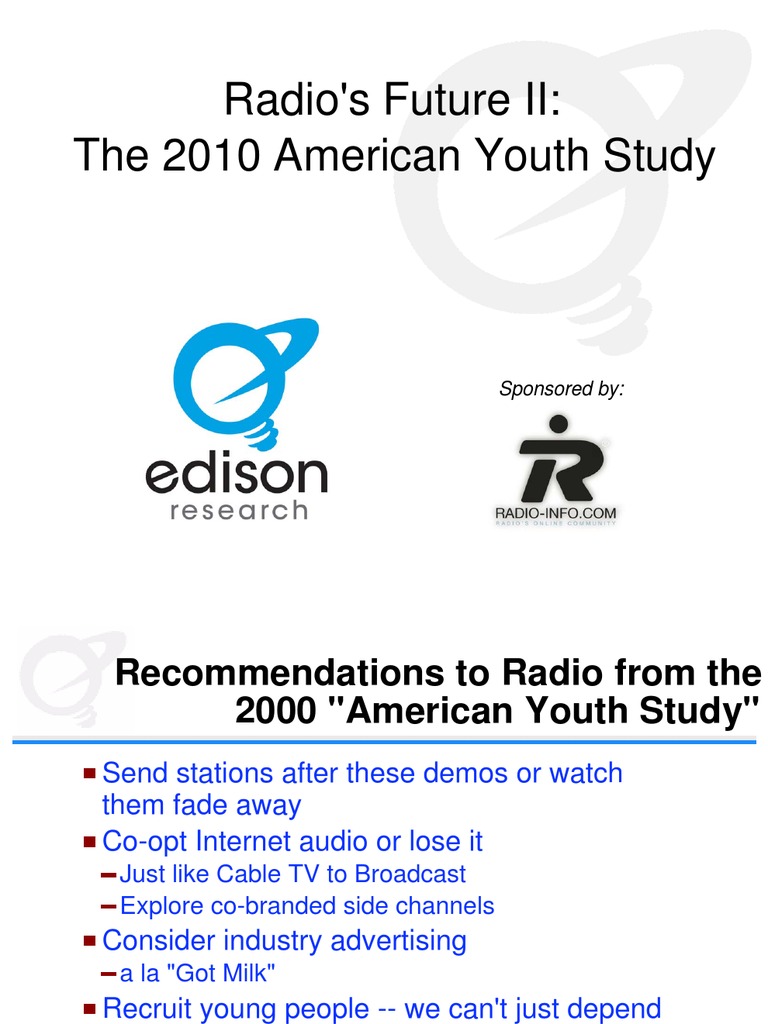 Radio Listener Trends Among Youth | PDF | Mobile Phones | Apple Inc.